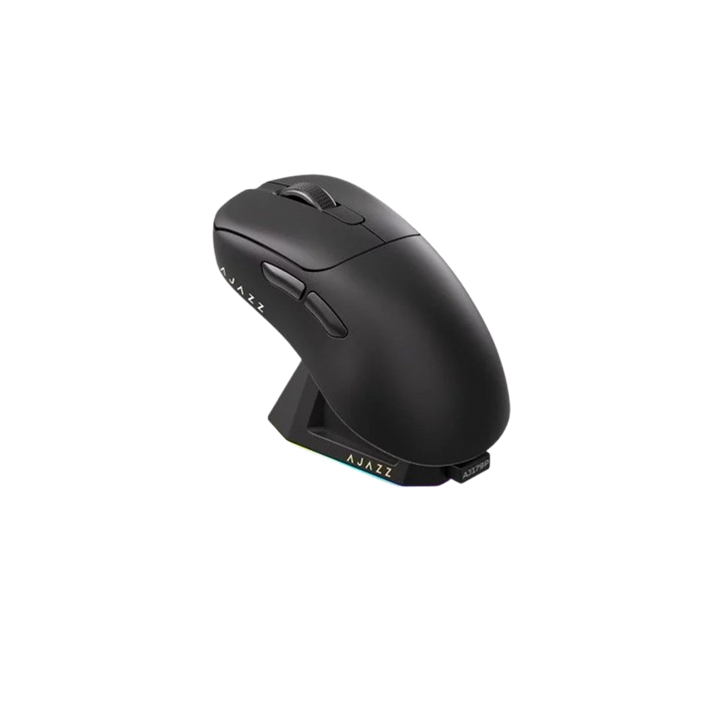 Ajazz AJ179 Pro Wireless Ergonomic Gaming Mouse | 8K Polling & Dock ...