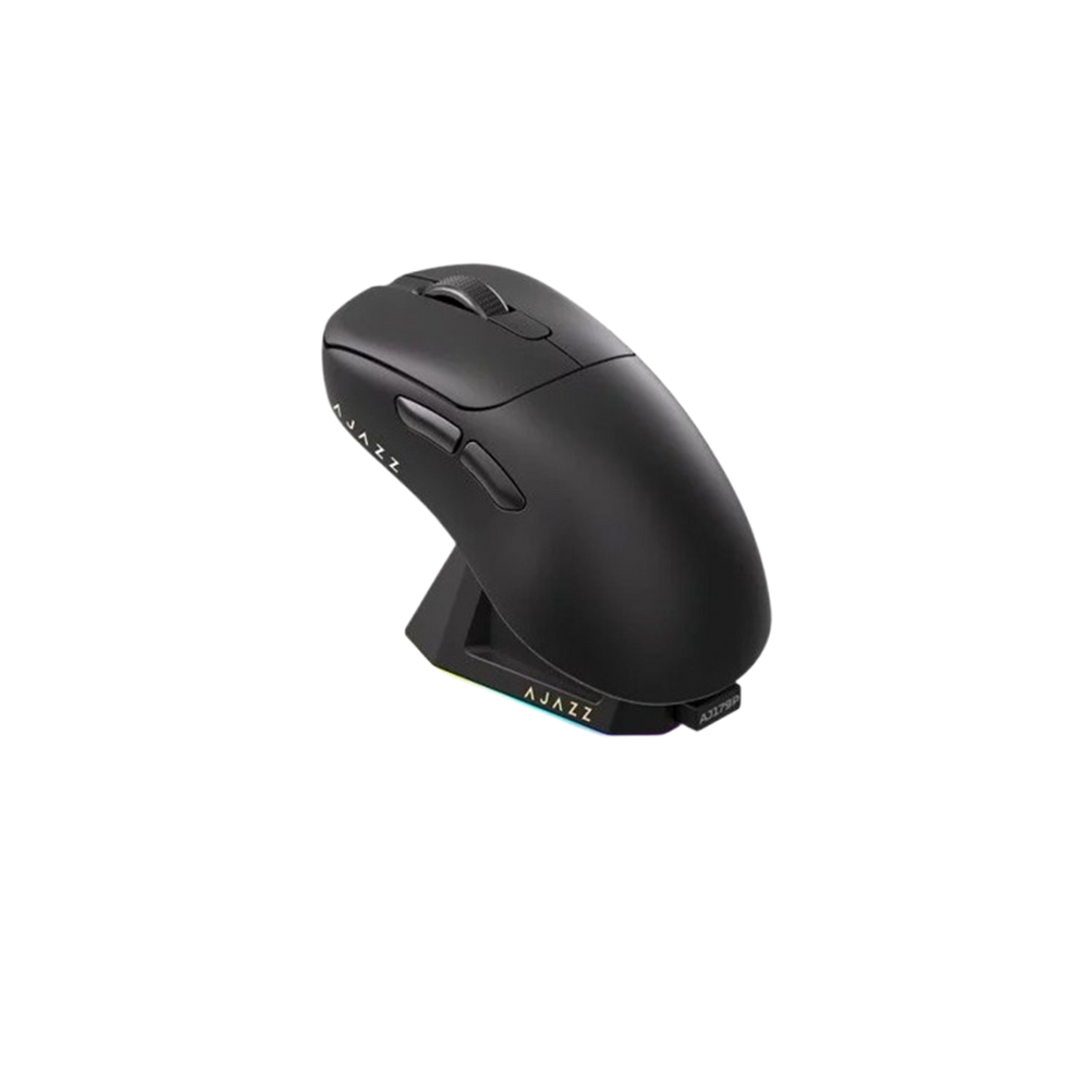 Ajazz AJ179 Pro Wireless Ergonomic Gaming Mouse | 8K Polling & Dock ...